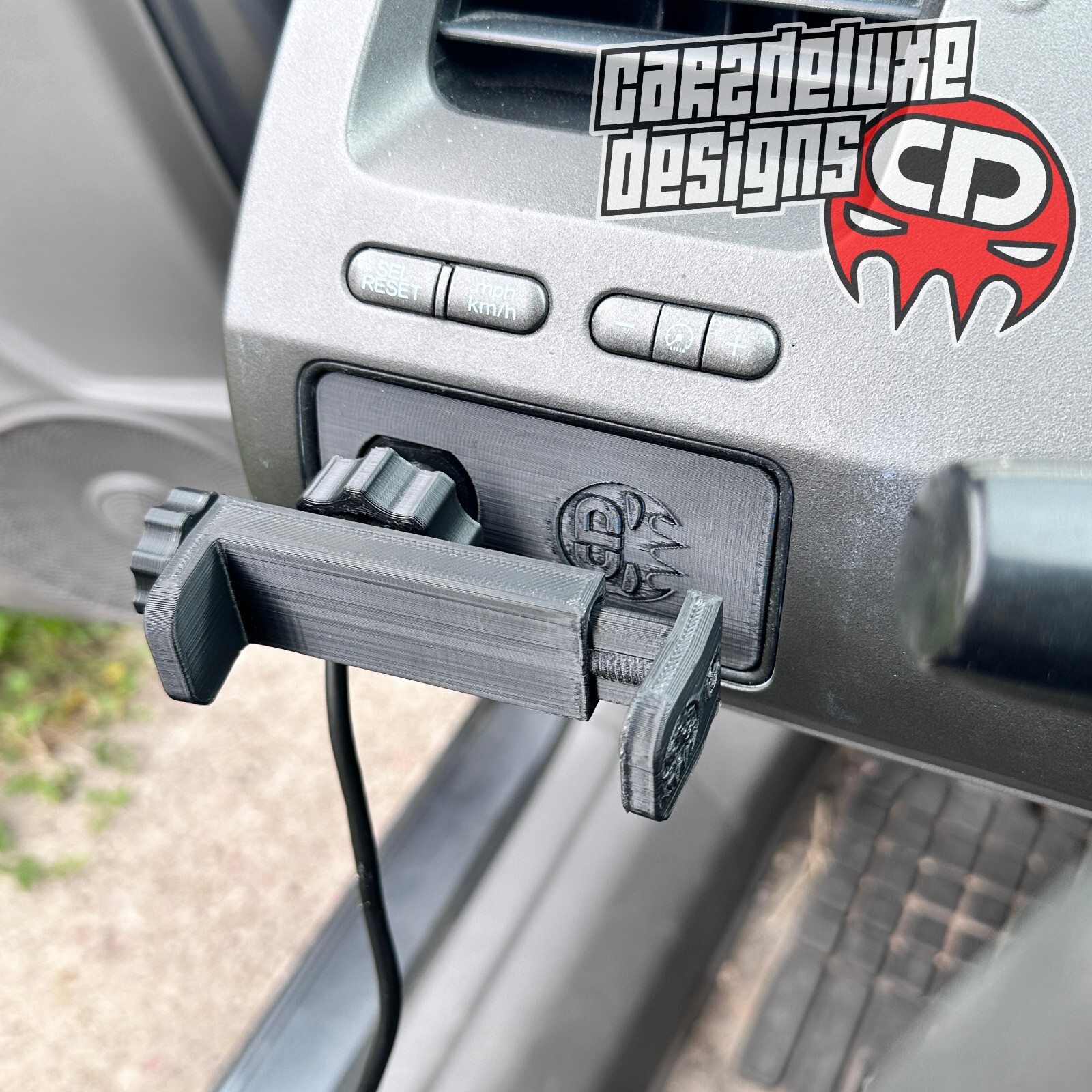 Custom phone mount for 2006-2011 Civic 8th gen replaces driver storage ...