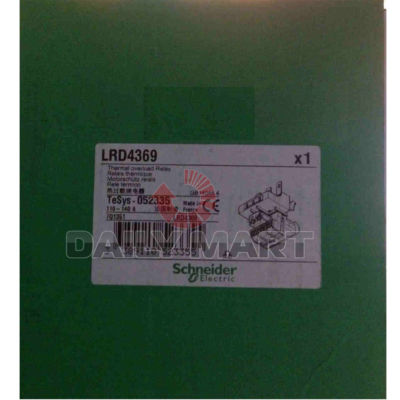 Schneider LRD4369 110-140A Thermal Bi-Metallic Overload Relay 140 Amp ...