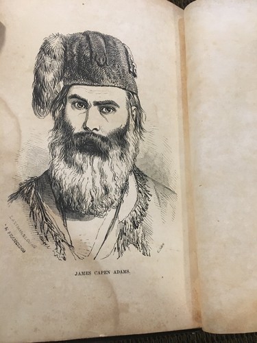 TRUE First Edition 1860 Adventures James Capen Grizzly Adams, Theodore ...