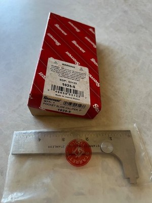 Starrett Tools Pocket Slide Caliper 1025-5 EDP 53123 | eBay