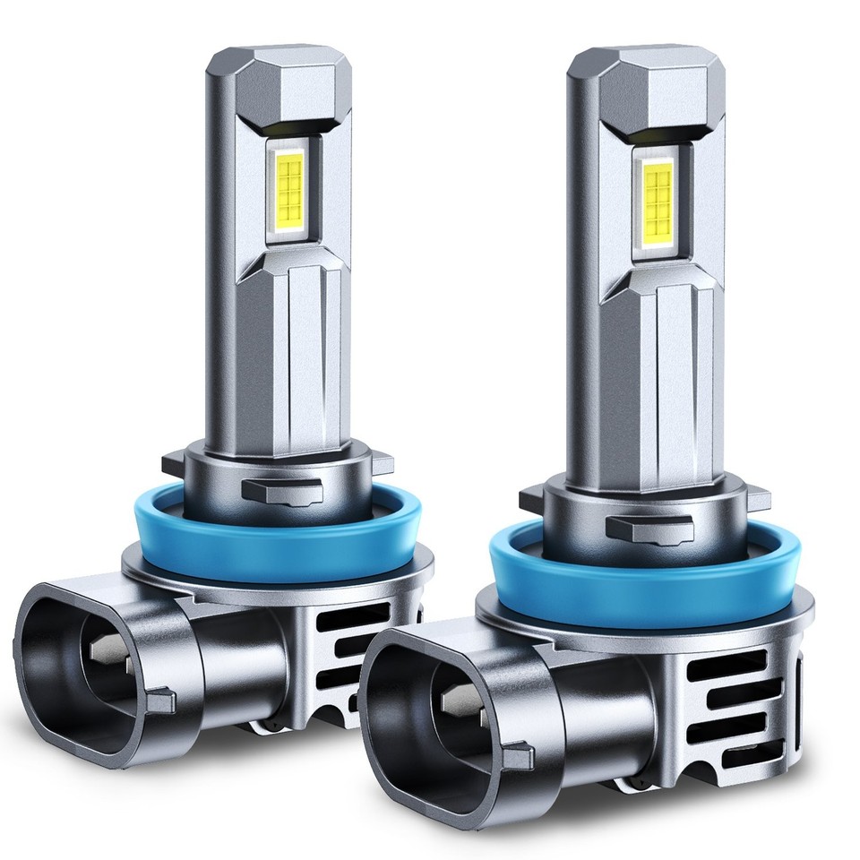 Super Bright 4x Combo H9 H11 LED Headlight High Low Beam Bulbs 10000K ...