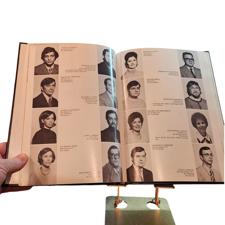Rutgers Scarlet Knight 1973 Yearbook Graduation Class Book | eBay