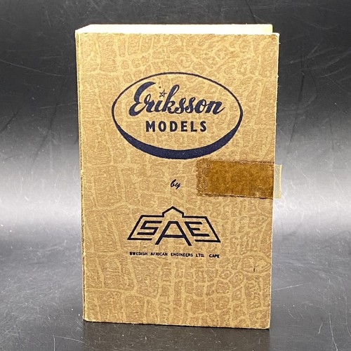 SAE Union Of South Africa Soldier Lead Figure w Box Eriksson See Pics ...