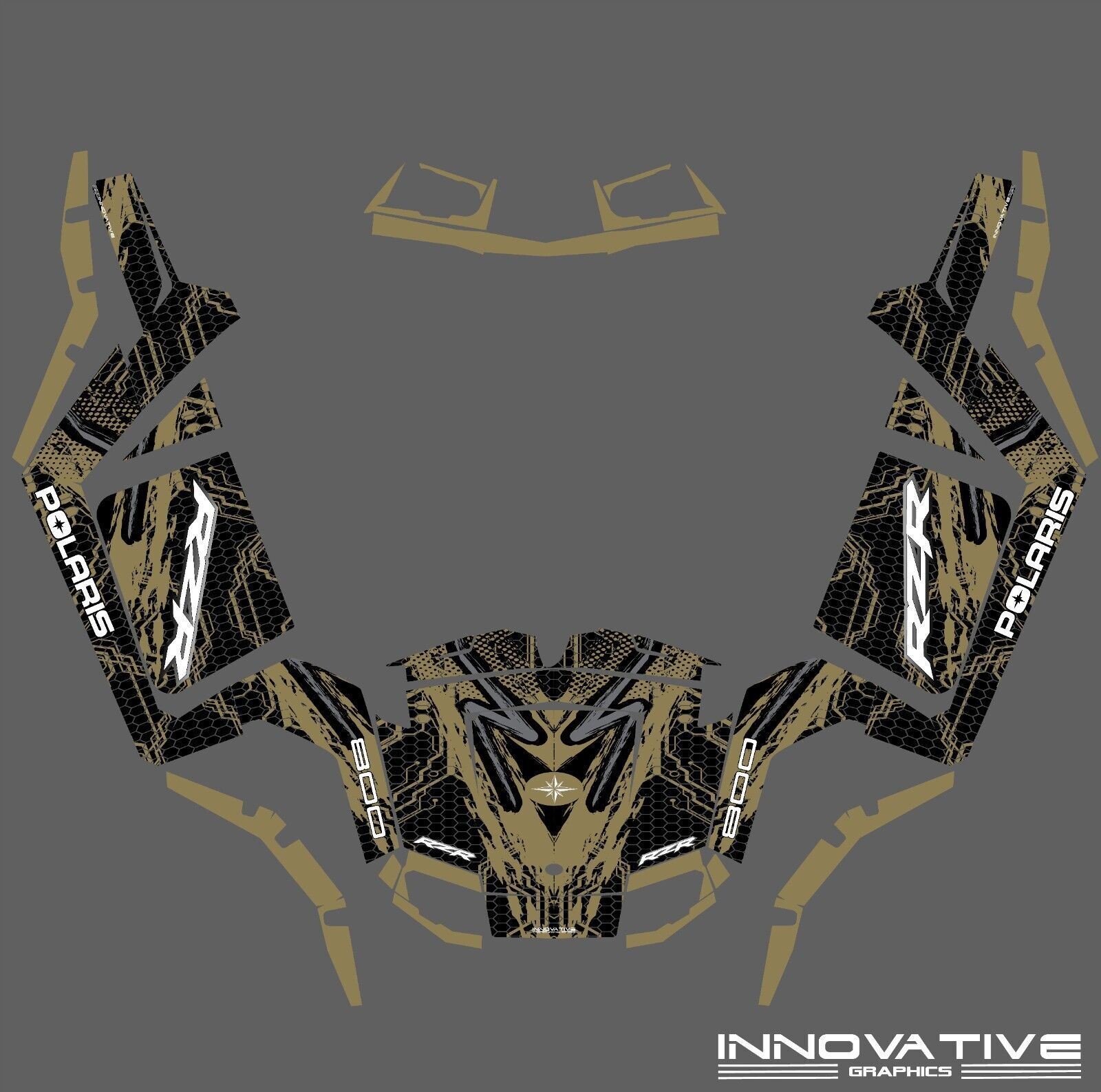 Polaris RZR 800 Full Graphics Kit 21 Mil Thickness | eBay