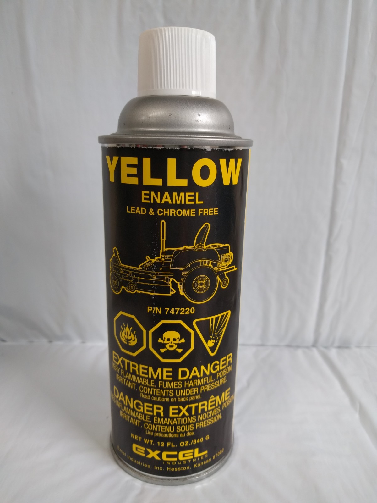 New OEM Genuine Hustler 747238 747220 Aero Yellow 12 oz Spray Paint | eBay