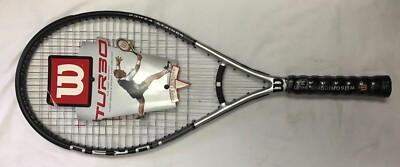 Wilson Turbo Power Strings Graphite Titanium Tennis Racket Size M - NEW ...