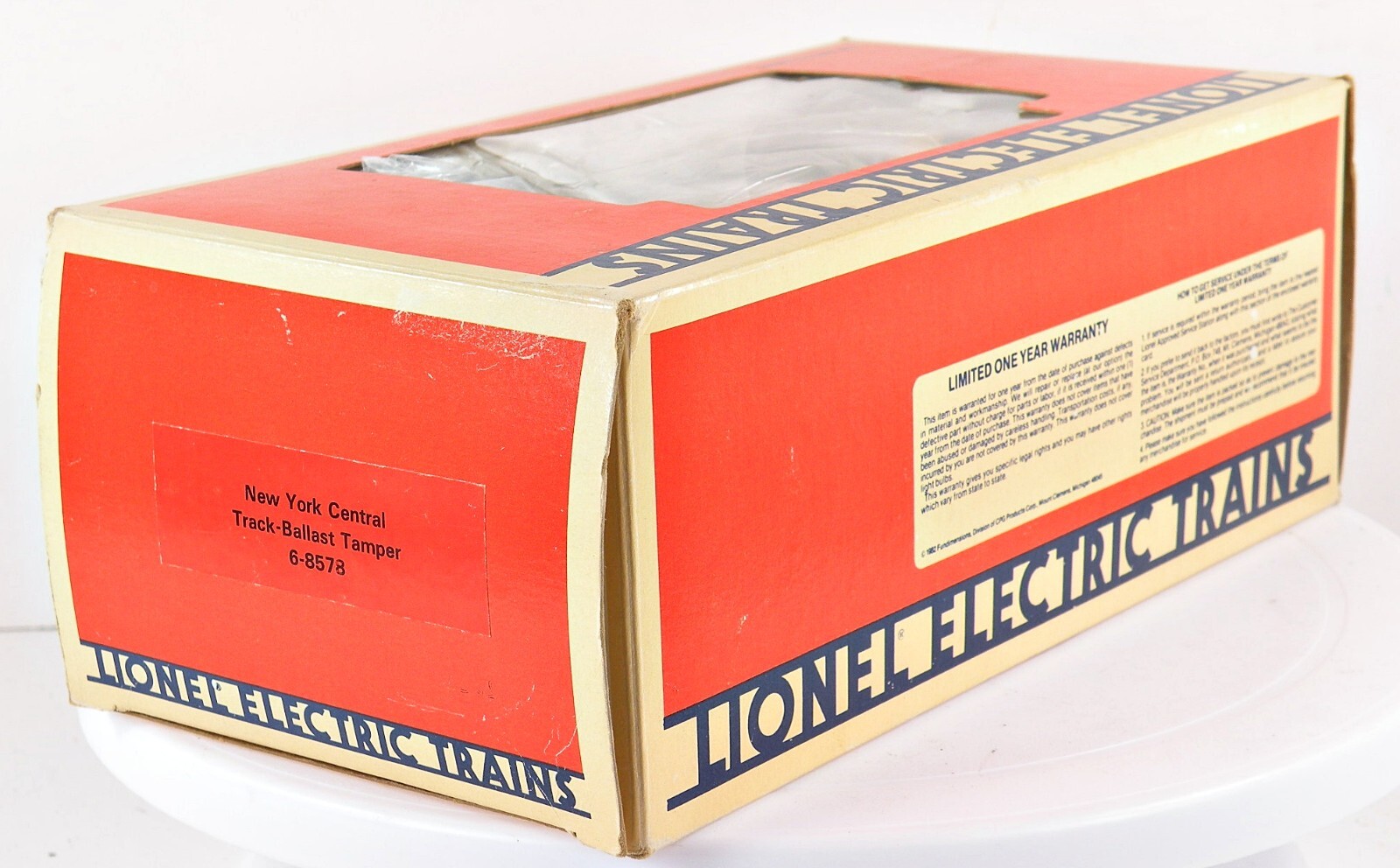 Lionel 6-8578 New York Central Track Ballast Tamper Motorized Unit 1985 | eBay