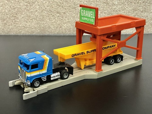 TYCO US-1 Electric Trucking Blue Semi w/Trailer (TESTED, WORKS ...