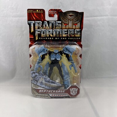 TRANSFORMERS REVENGE OF THE FALLEN ROTF DEPTHCHARGE 2008 NEW SEALED SCOUT CLASS 653569400776| eBay
