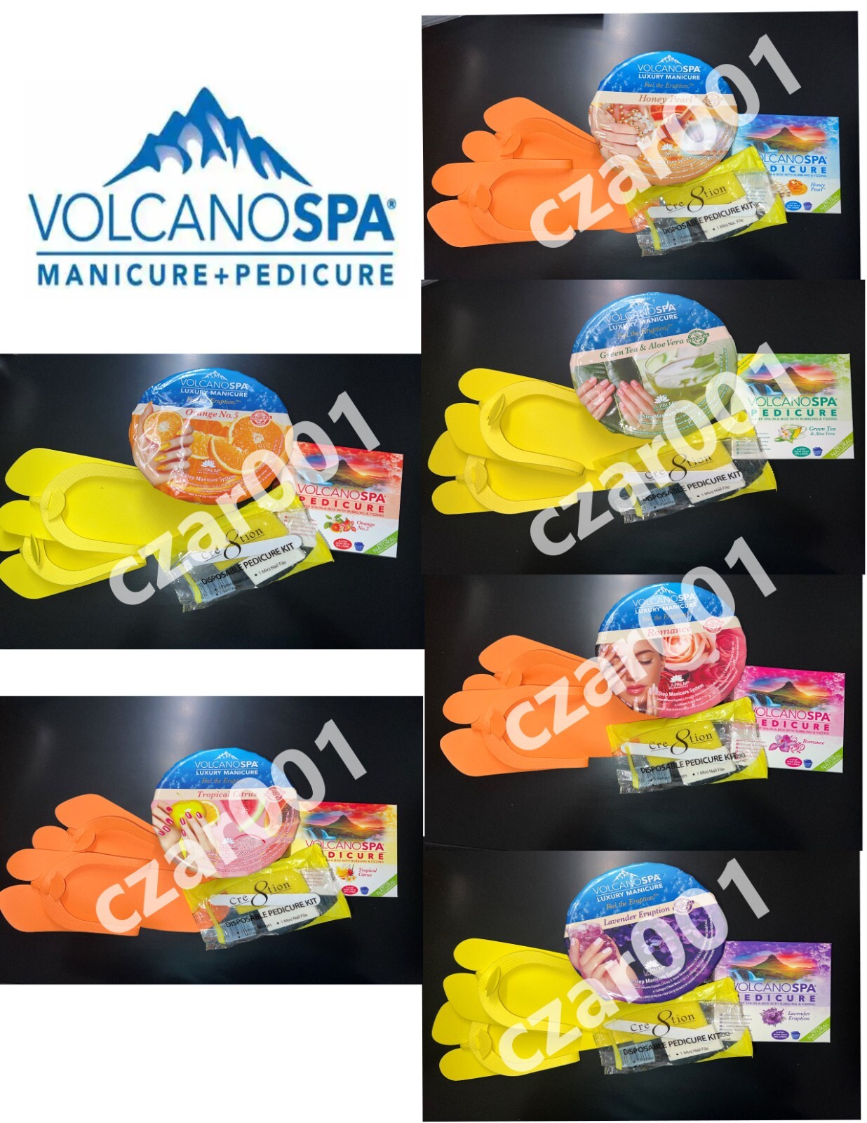 VOLCANO SPA Manicure Bowl & Pedicure Kit PLUS 2 FREE GIFTS -CHOICE OF 6 ...