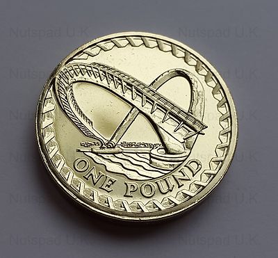 2007 £1 coin Gateshead Millennium Bridge BU Rare One Pound coin hunt ...