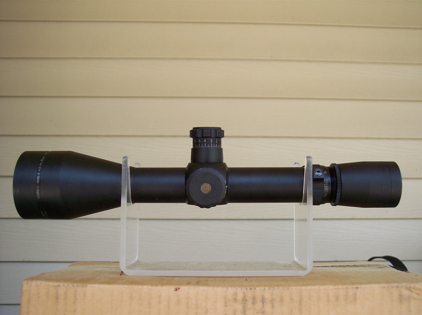 Leupold Mark 4 4.5-14x50mm Long Range Rifle Scope *LR/T* Minty 110081 ...