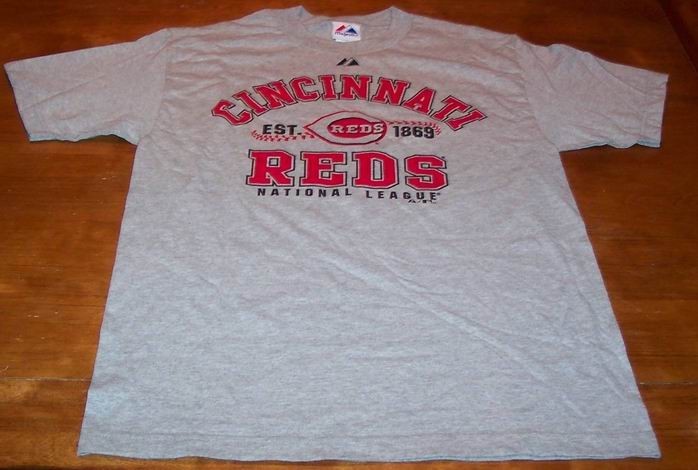 CINCINNATI REDS MLB BASEBALL EST 1869 T-Shirt MENS MEDIUM NEW | eBay