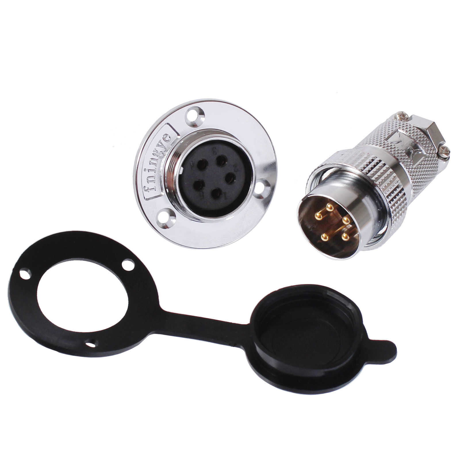 Einbaustecker Steckverbindung Flansch Stecker Kupplung Flanschstecker ...