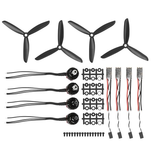 2205 2300 KV Aluminium Alloy CW+CCW Motor 20A Brushless ESC+Propeller ...