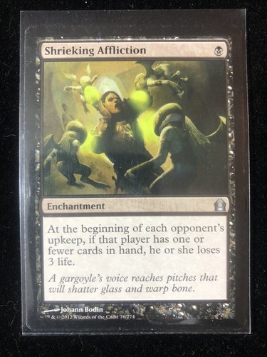 MTG Shrieking Affliction Return to Ravnica 76/274 Regular Uncommon ...
