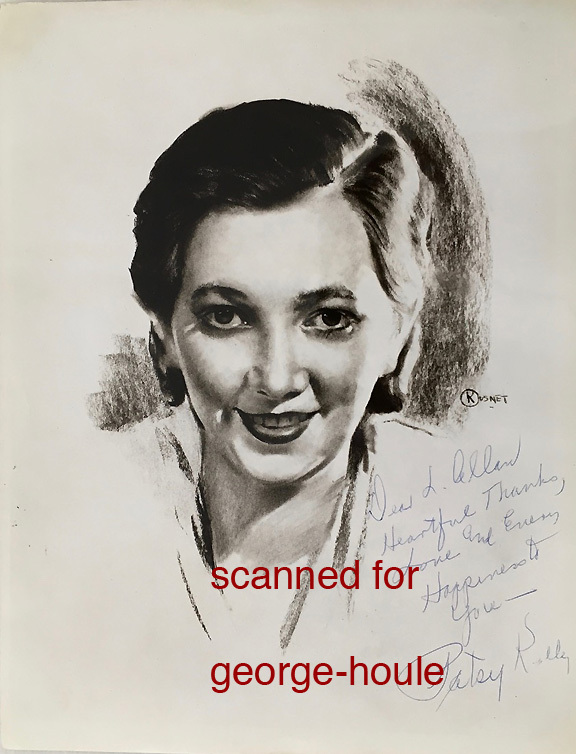 PATSY KELLY - PHOTOGRAPH - AUTOGRAPH - THELMA TODD - HAL ROACH - TONY ...