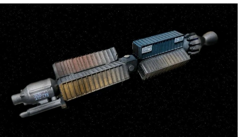 Modern BATTLESTAR GALACTICA colonial Movers Model Kit 11" | eBay