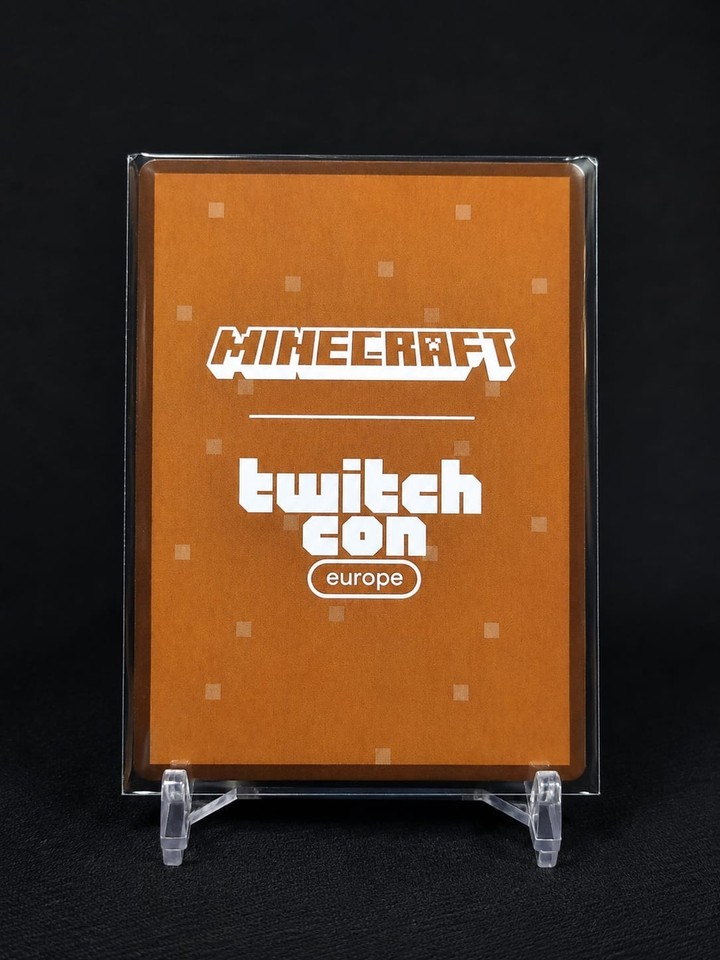 Minecraft Crafter Cape Code (TwitchCon Rotterdam 2026) – Unbenutzt ...