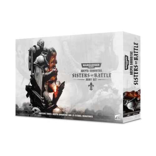 GW Sisters of Battle Mini 28mm Sisters of Battle Army Set - No Figures ...