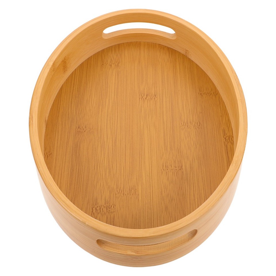 Wood Rectangle Tray Solid Serving Trays Rectangular Platter Bathroom | eBay