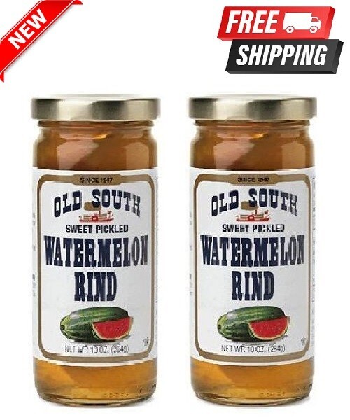 Old South Watermelon Rind Pickled Sweet 10 Ounce Pack of 2 | eBay