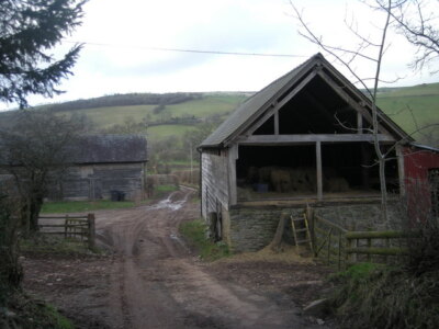 Photo 6x4 Farm buildings at Cow Hall Duffryn/SO2282 c2008 | eBay