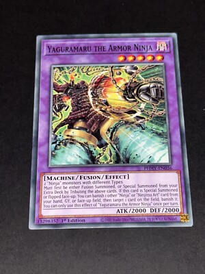 Yu-Gi-Oh! TCG Yaguramaru the Armor Ninja Photon Hypernova PHHY-EN036 ...