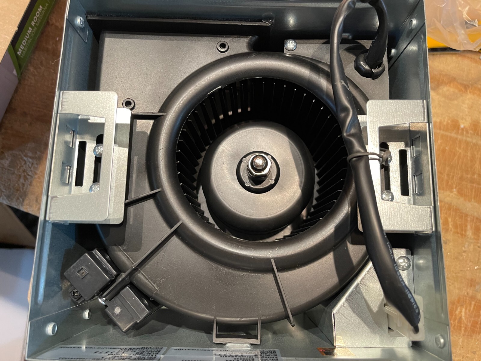 Hampton Bay BPT13-14HD 80 CFM Ceiling Mount Room Side Installation ...