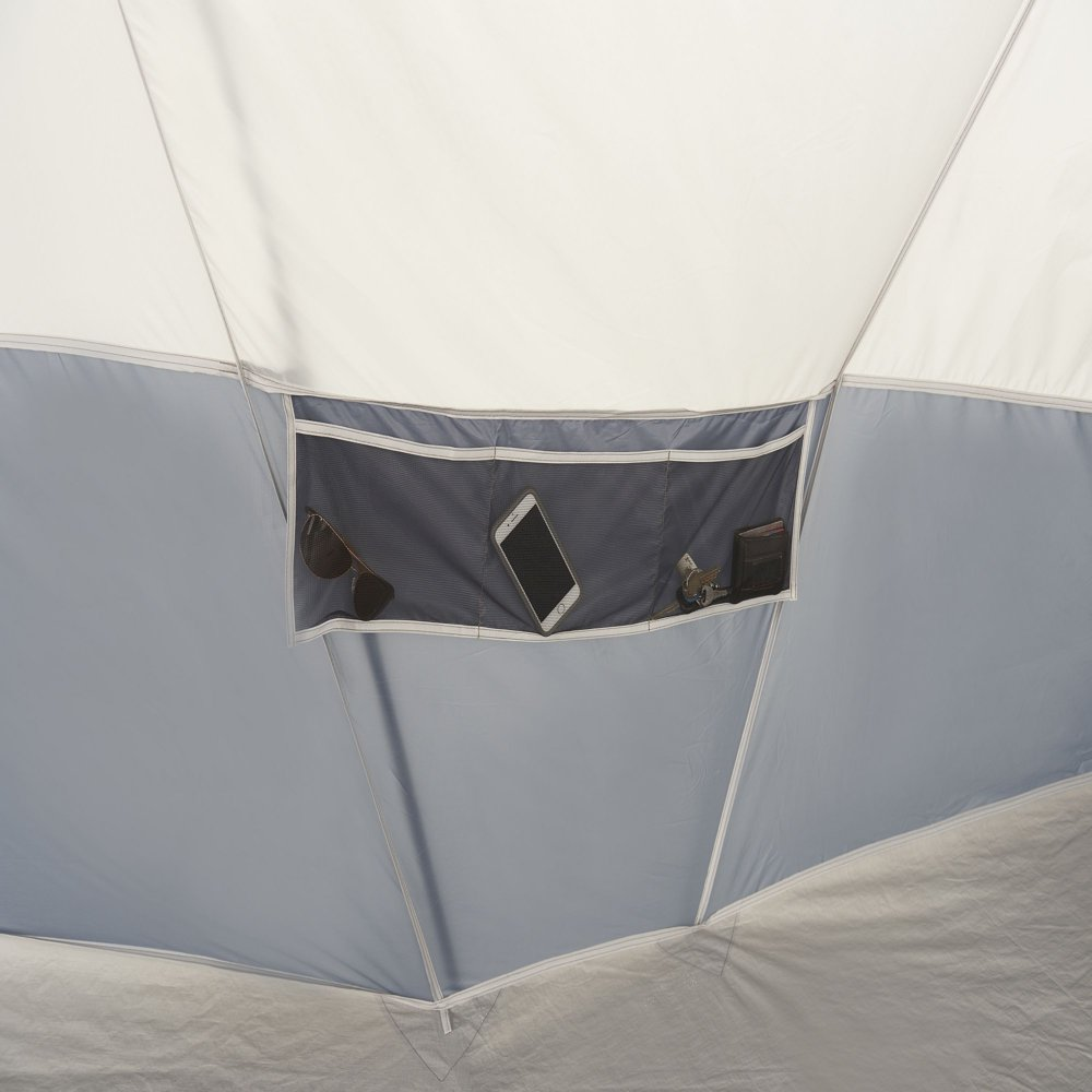 Jumbo 4-Room Cabin Tent 20-Person with Mud Mat Removable Dividers Rooms ...