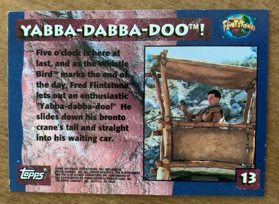 Flintstones Five O Clock