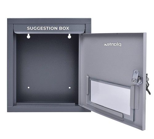 All in 1 Multipurpose Letter Box Suggestion, Complaint Box with Lock ...