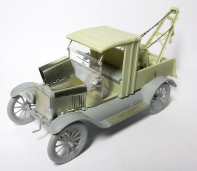 Cix Models 1/35 Ford Model T Wrecker Tow Truck Conversion w/Engine (ICM ...