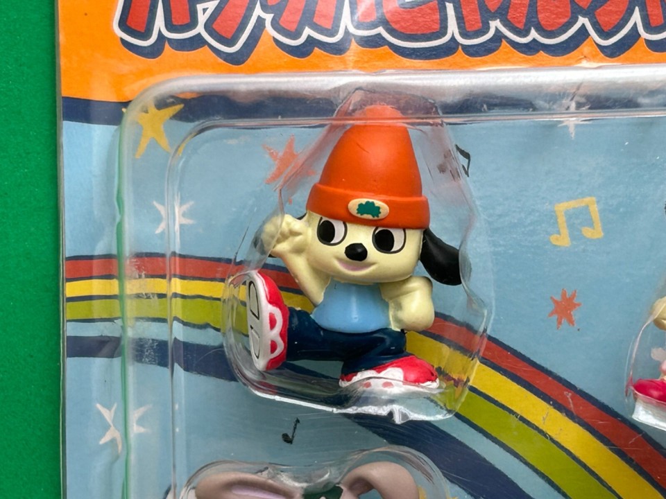 PaRappa The Rapper collection ③ Figure Parappa and yancha set Vintage ...