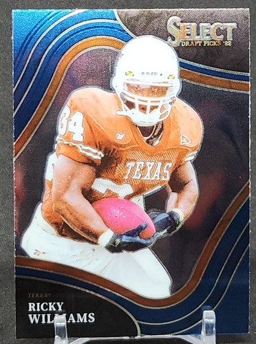 2022 Panini Select Draft Picks Football Ricky Williams Base Card #185 ...