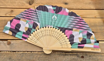 Eventail JO Paris 2024 - Fan Paris 2024 Paralympic Edition SOLD OUT | eBay