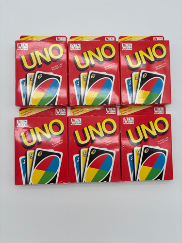 Lot of 6 - UNO Family Card Game - Classic | eBay