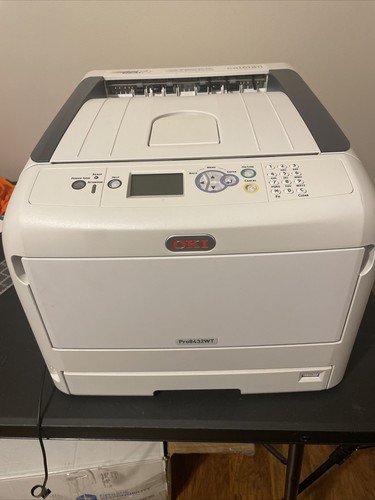 OKI Data Pro8432WT A3 CMY+white toner LED printer w/ TransferRIP and dongle | eBay
