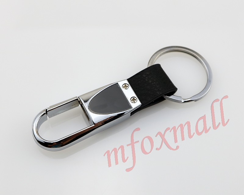 Stainless Steel Key Ring Chain Key Holder Clip Universal Car Truck ...