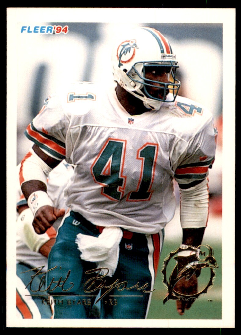 1994 Fleer Keith Byars Miami Dolphins #270 | eBay