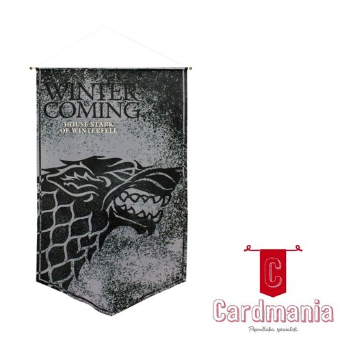 Game of Thrones - Stark Winter is Coming Satin Banner | New & Sealed ...