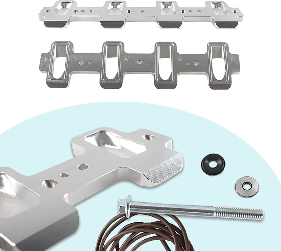 LS Cathedral Port Cylinder Head to Rectangle Port 90mm 130mm Intake ...