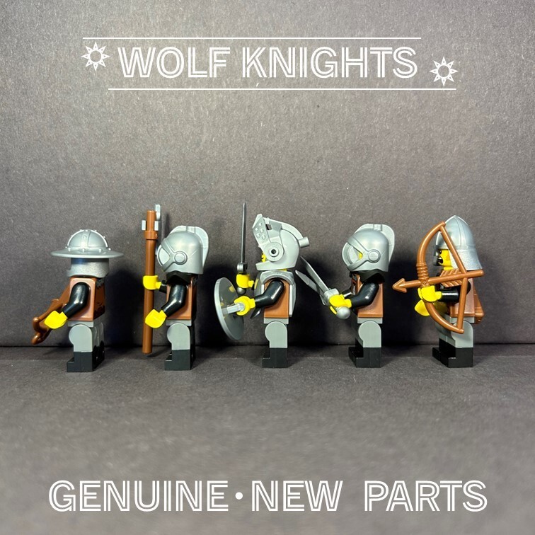 【NEW】LEGO Wolf Knights’ Castle 5 Minifigures | eBay