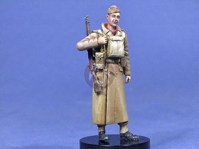 Resicast 1/35 BEF (British Expeditionary Force) Soldier in Greatcoat ...