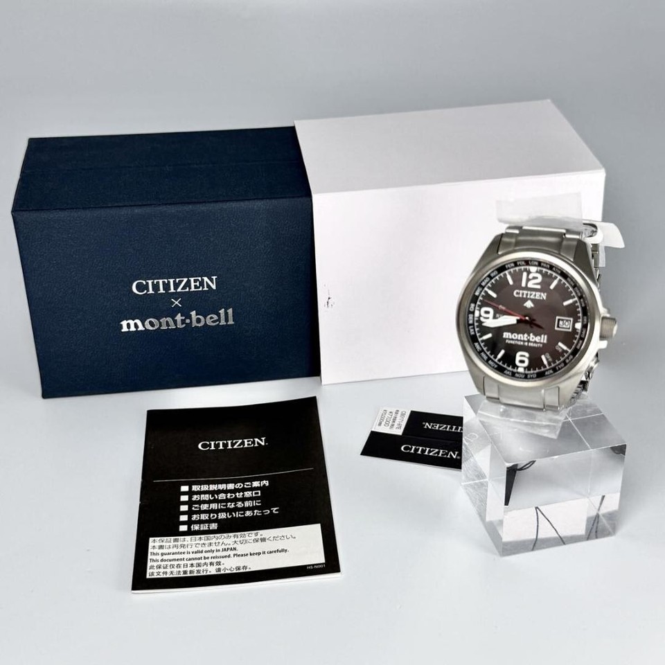 Citizen H145-R013637 Radio Solar Titanium Watch 20Bar Unused Men s | eBay