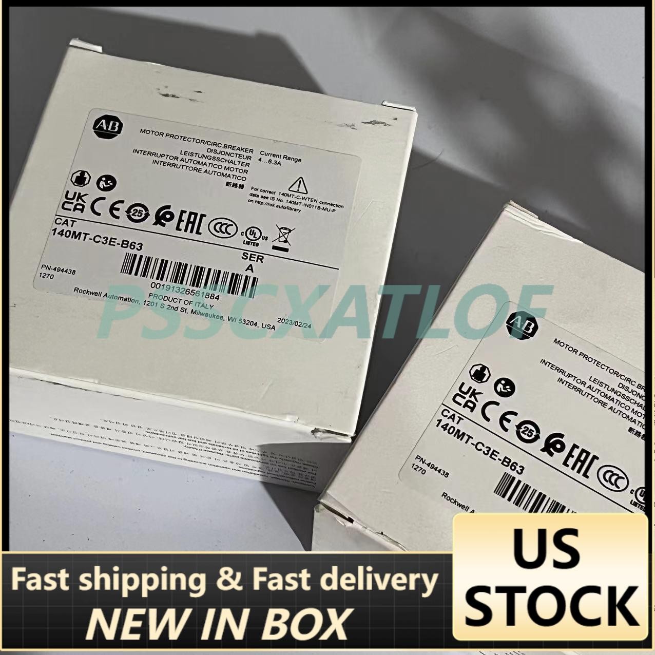 New AB 140MT-C3E-B63 Motor Protection Breaker 140MT-C3E-B63 US Free Tax | eBay