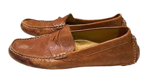 Cole Haan Driving Shoes Howland Mens 9 B Penny Moc Slip On Loafers Old ...