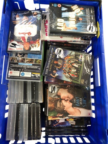 Mixed DVD Collection Box Set Movies & TV Series DVDs Bulk Lot 101 Items ...