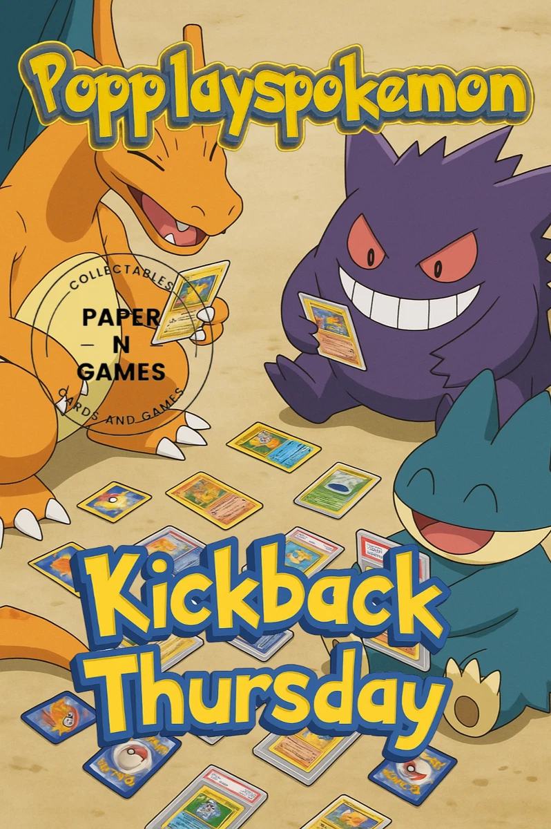 Kickback Thursday with Paper-N-Games - eBay Live