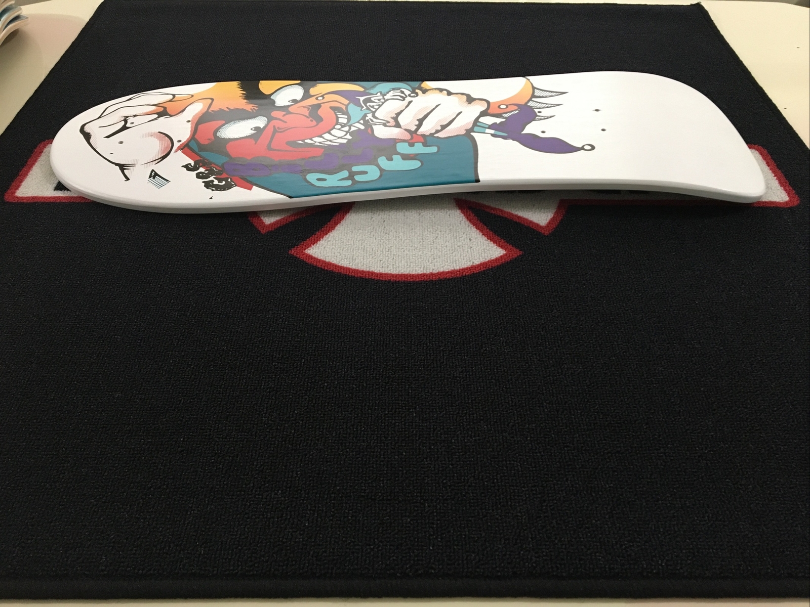 G&S Billy Ruff PUPPET SMASH white Gordon Smith skateboard deck | eBay